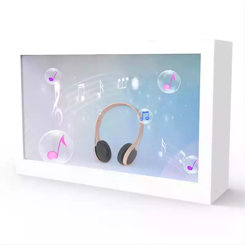 Touch Screen Transparent OLED Display Showcase Box - oledenergy
