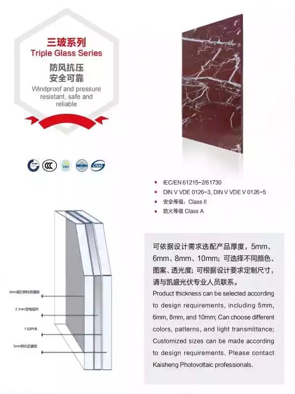 Double Glass Transparent Solar Panel BIPV 130W Modules - oledenergy