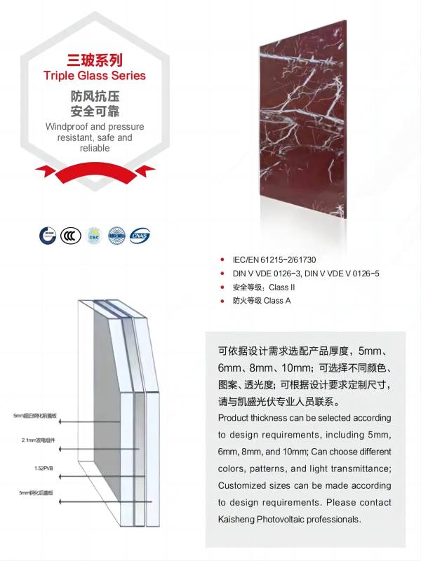 BIPV Double Glass Transparent Perovskite Solar Cell Panel - oledenergy